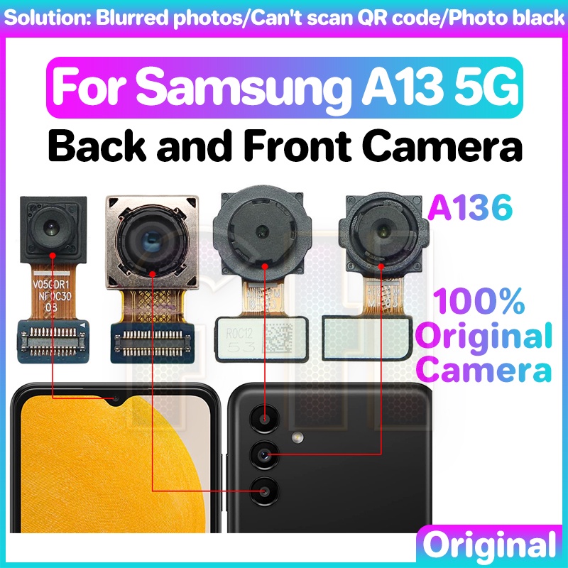 Front Back Camera For Samsung Galaxy A13 5G A136 A135G Ultra Wide Back ...