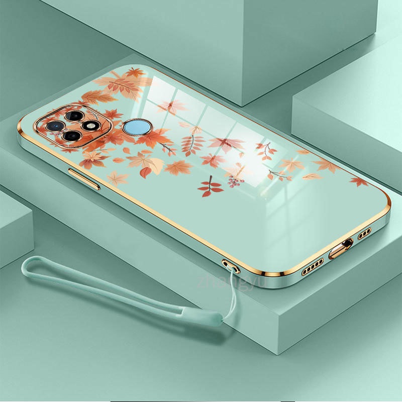 Casing maple leaves Realme C21Y C25Y Realme C21 TPU Phone Case Ultra ...