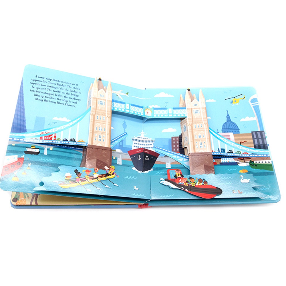 USBORNE Pop Up London 3d Flip Flap Children Picture Books Kids Baby ...
