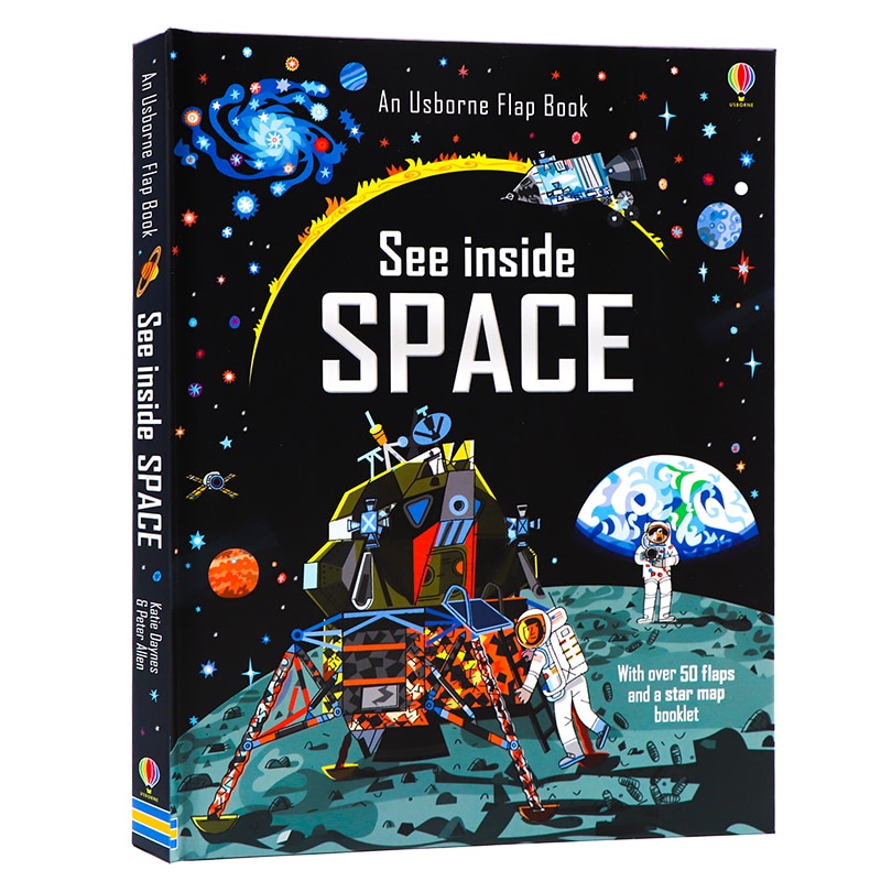 Usborne See Inside Space Exploring Space Picture Books for Kids ...