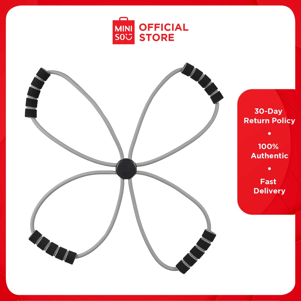MINISO Resistance Rubber Expander Gray | Shopee Philippines