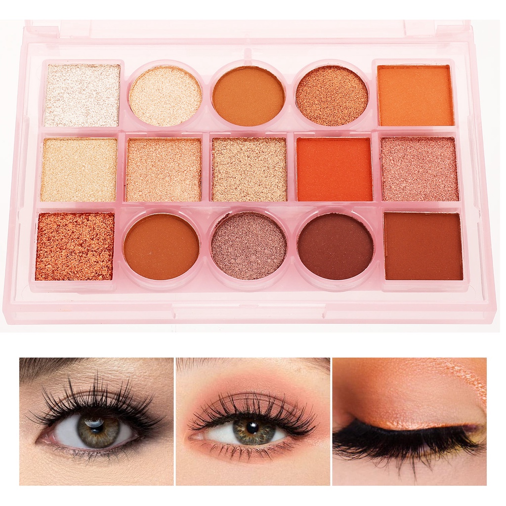 Ashley Shine Eyeshadow Palette 15 Color Kit Shimmer Eye Make Up Beauty ...