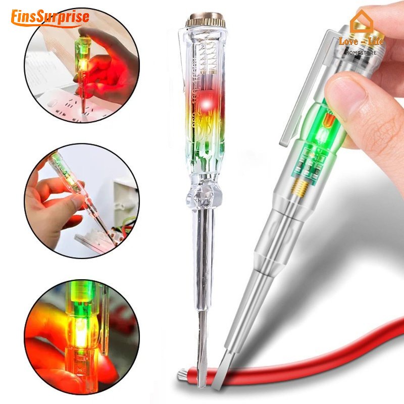 [Surprise] 70-250V Dual Color LED Smart Voltage Tester Pen Non-contact ...