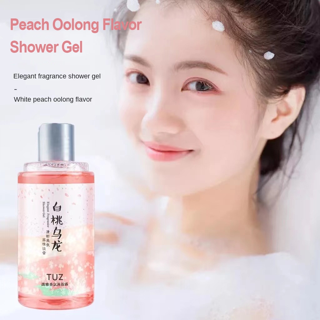 2023 NEW Korea HOT 245ML Peach Oolong Flavor Shower Gel Moisturizing Body Wash Whitening Body ...