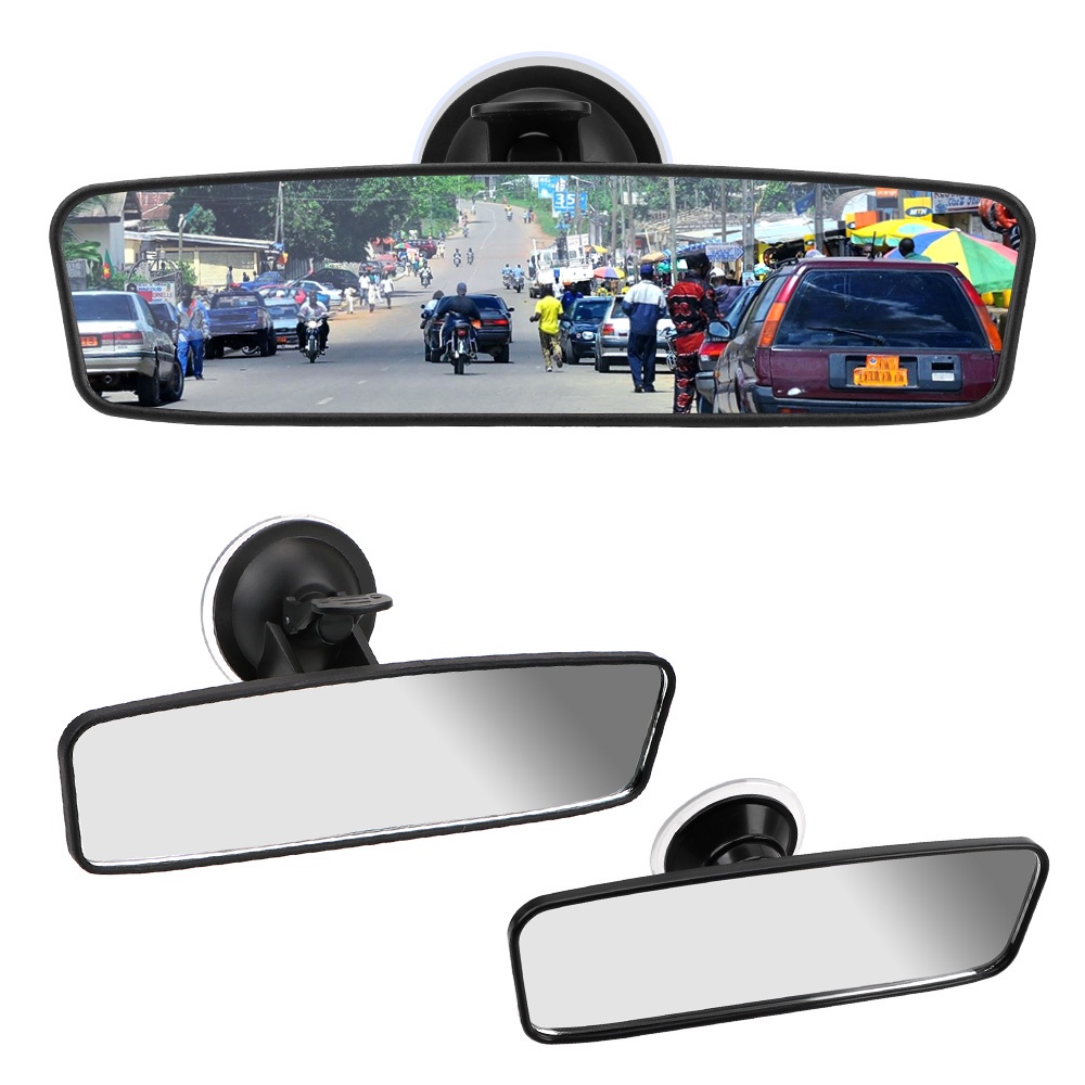 Universal Interior Rear View Mirror with Suction Cup Car Rear Mirror ...