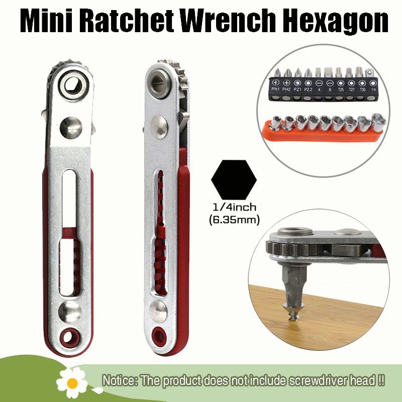 Multifunctional Two-Directional Forward And Reverse Ratchet Screwdriver ...