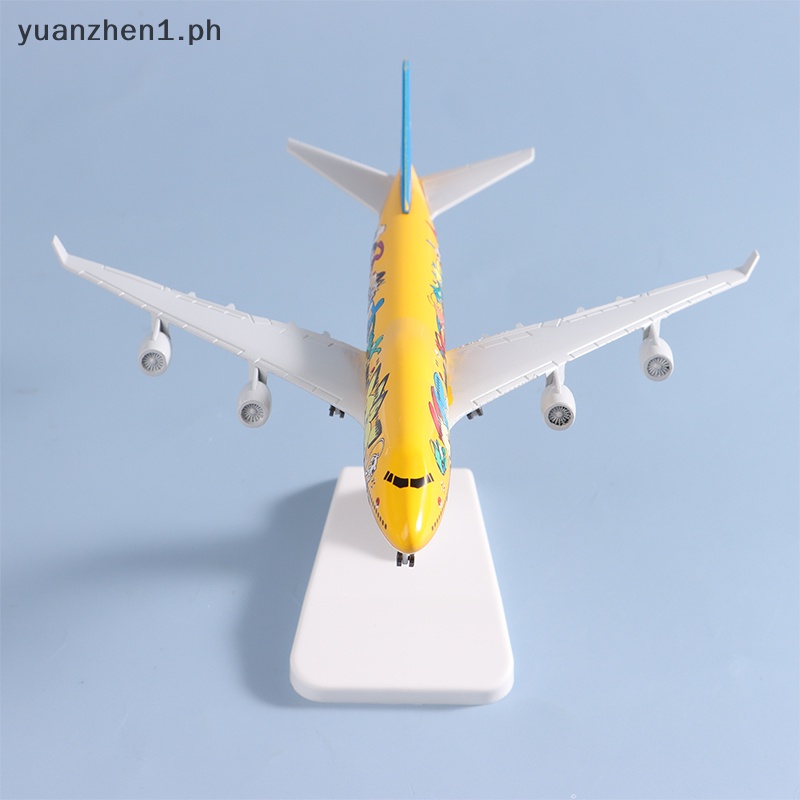 YANZHEN 20cm Alloy Metal Pikachu B747 Airplane Model Plane Diecast ...