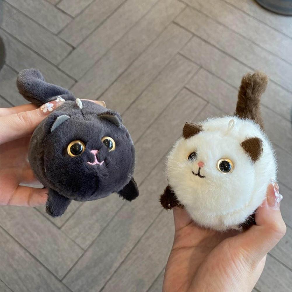 Cute Cat Plush Toy Cartoon Cute Plush Cat Keychain Pendant | Shopee ...
