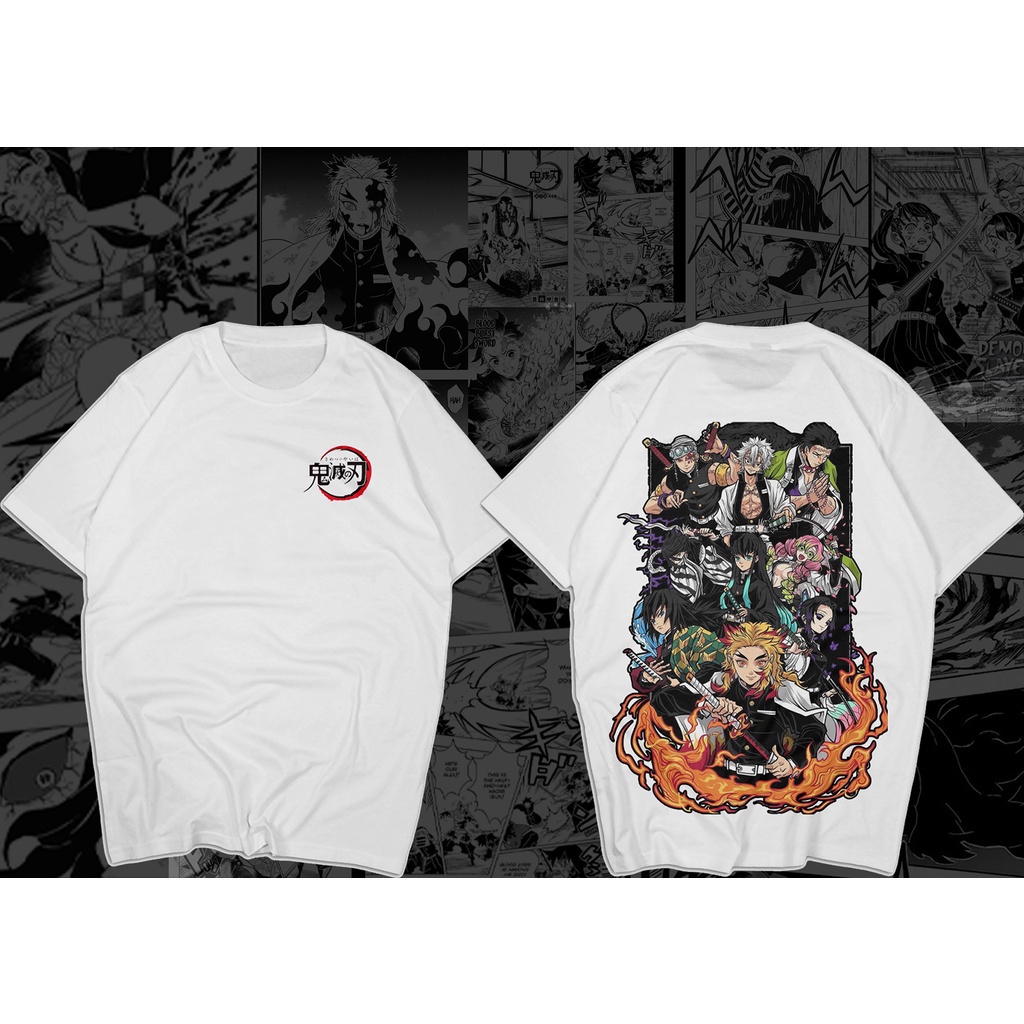 DEMON SLAYER ANIME Trending Street wear Mens wear Graphic tee oversized ...