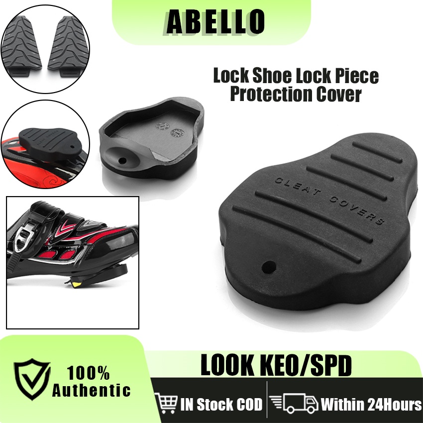 1 Pair Rubber Quick Release Lock Cleat Covers Bike Pedal Cleat For Road ...