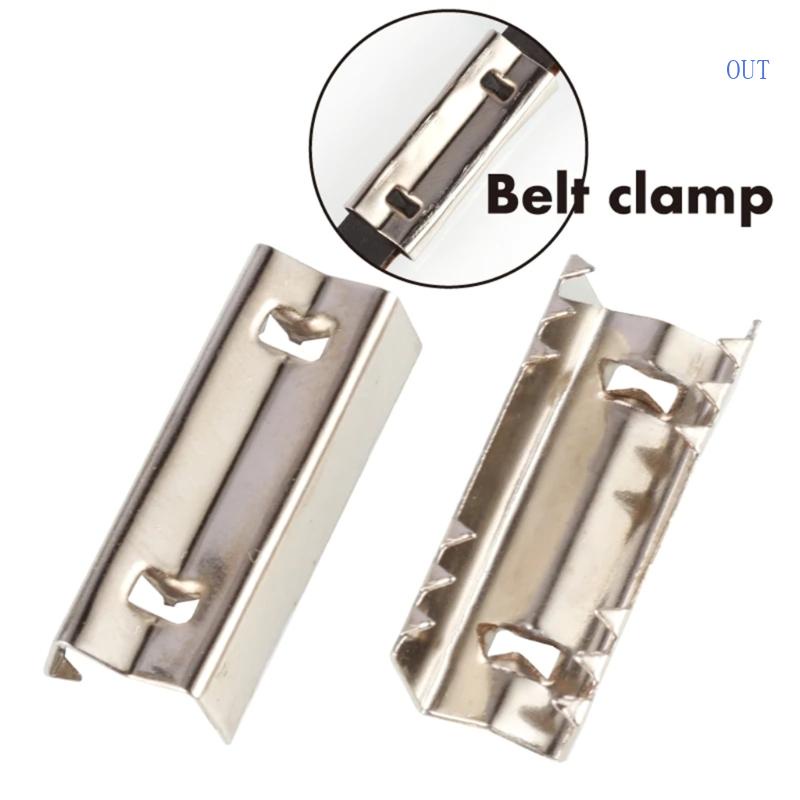 OUT Pack of 10pcs GT2 Open-end Timing Rubber Belt Fixing Clips 6mm ...