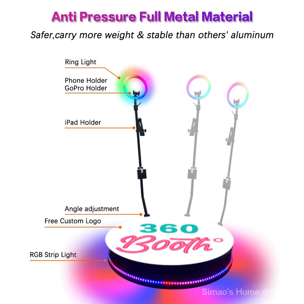 Photoboot Machine Tempered Glass Ipad Photobooth Booth Photo 360 Booth ...