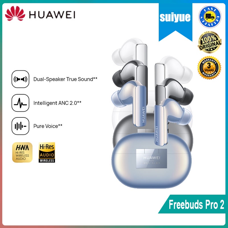 HUAWEI FreeBuds Pro 2 Wireless Earphone | Dual-Speaker True sound ...