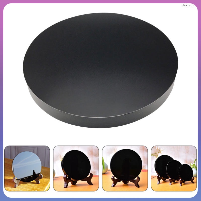 Obsidian Mirror Semi Circle Stone Black Mirrors Bevel Art Gothic Rocks ...