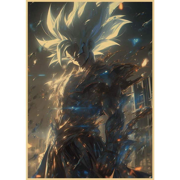 Japanese Super Popular Classic Age Cartoon Dragon Ball Z SUPER SAIYA ...