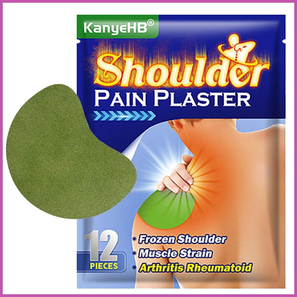 Knee Sore Relief Patches 12pcs Ache Relief Patches Heat Herbal Plaster ...