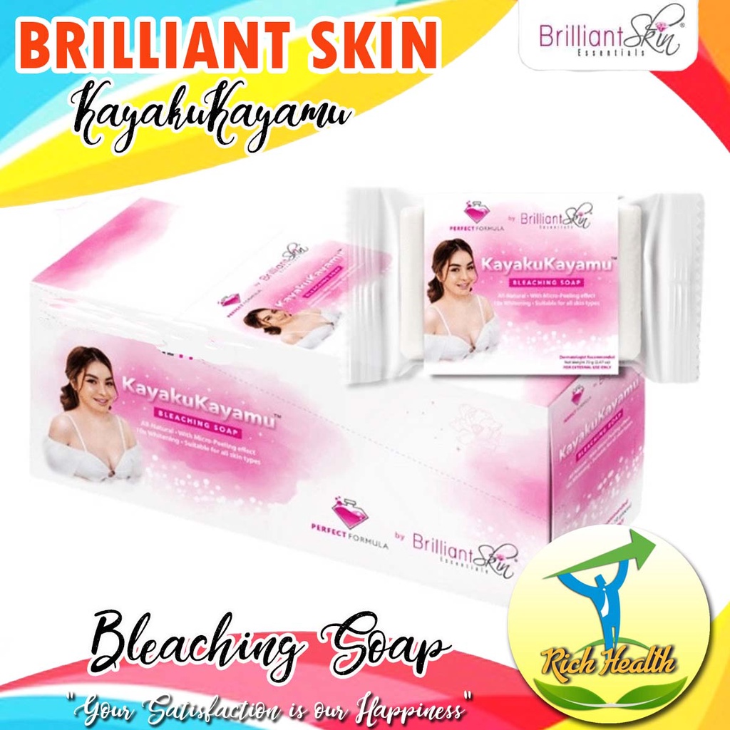 Perfect Formula KayakuKayamu Bleaching Soap 70g (10pcs if 1box) | Shopee Philippines