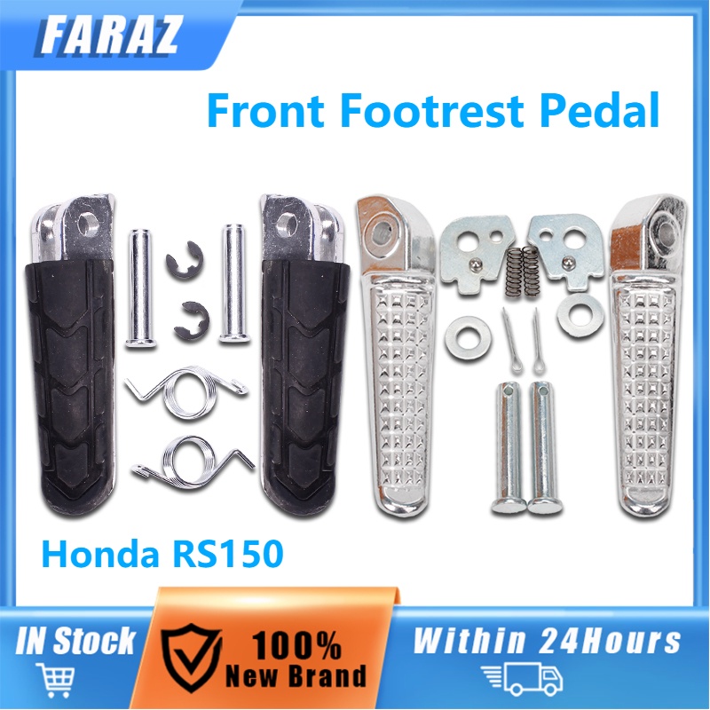 Honda RS150 Alloy Front Rear Footrest Peg Pedals For RS150R RS RSX 150 ...