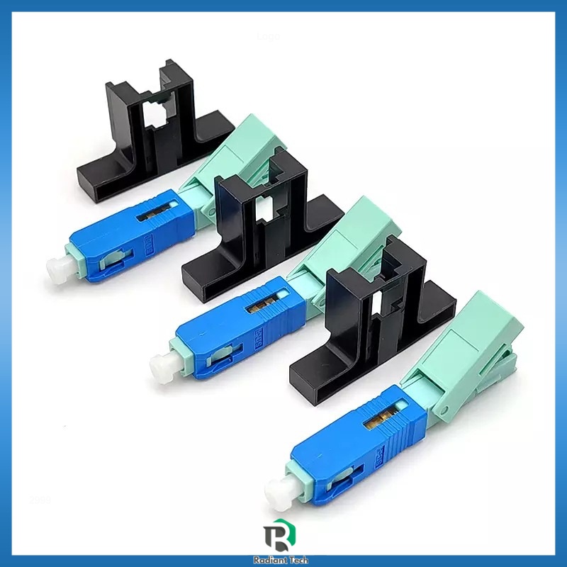 50 pcs Fibre Optic SC Connector Butterfly SC Connector Fiber Optical ...