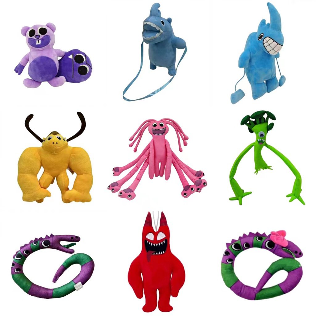 8pcs Banban 4 Garden Of Banban 3 Doll Plush Toy Tall Victor Garten ...