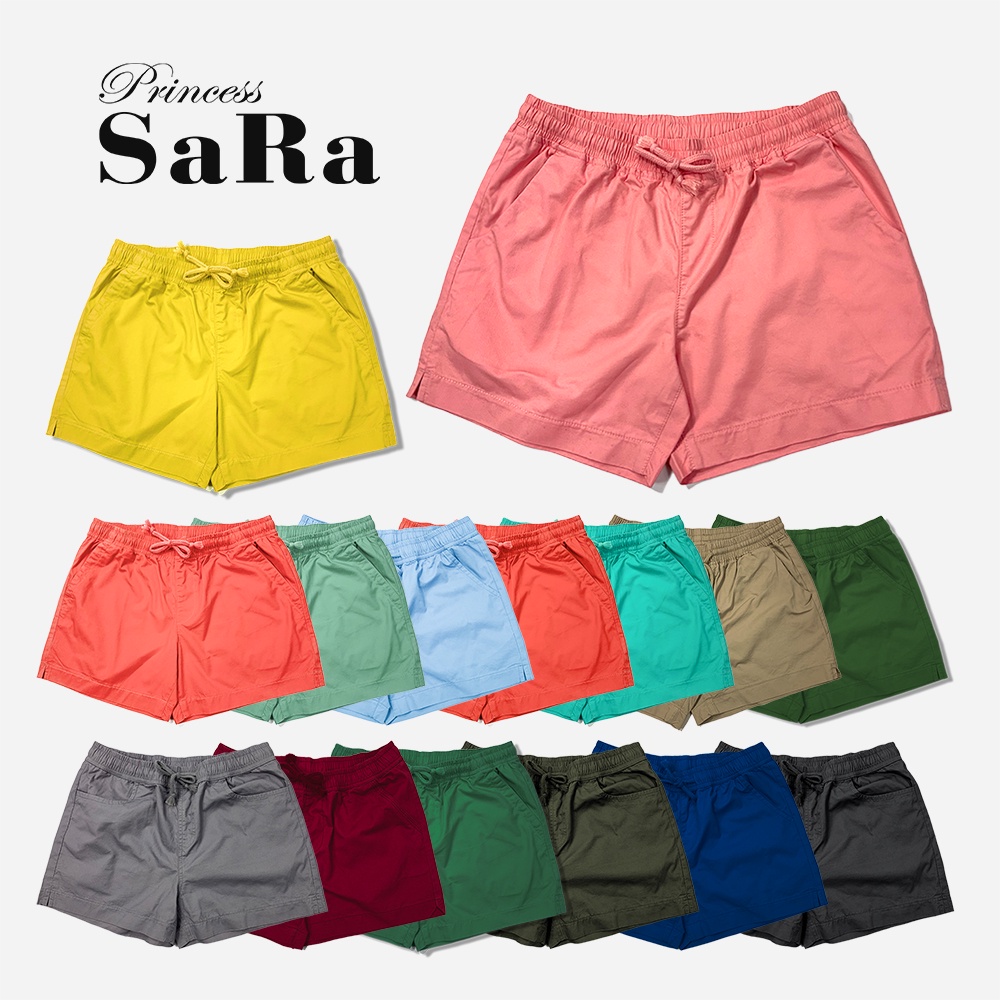 PRINCESS SARA Short For Women New Style 2025 Plain Drawsting Shorts ...