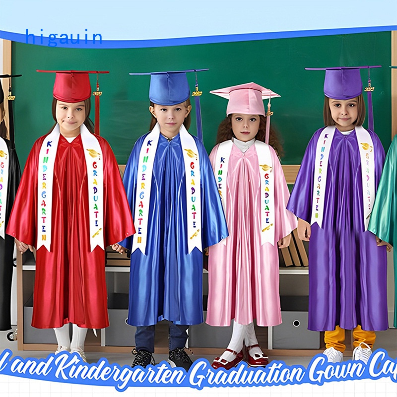 Kids Graduation Stole Sash Printed Preschool Word for Unisex Preschool ...