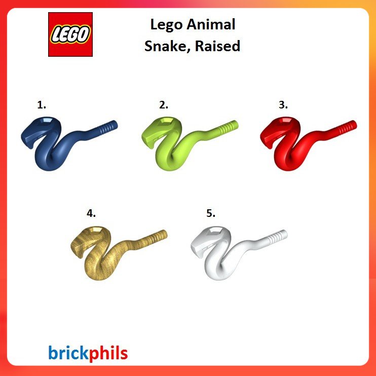 Lego Animal 98136 - Snake, Raised | Shopee Philippines