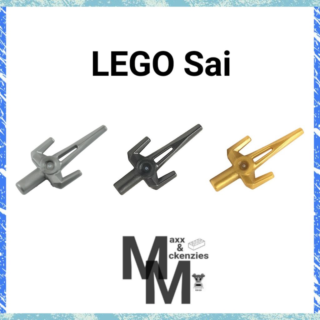 Sai Sword (98139) LEGO Minifigure Weapon | Shopee Philippines
