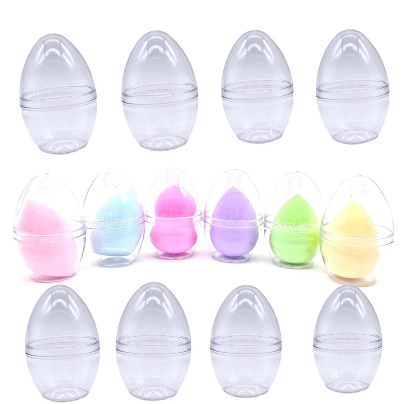 Beauty Sponge Stand Storage Case/Empty Cosmetic Egg Shaped Case ...