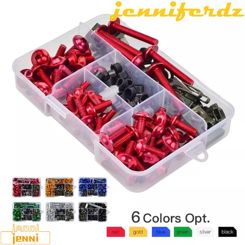 Harley Fairing Bolt Kit Screws 177pcs Bodywork Screws Nut Motorcycle ...