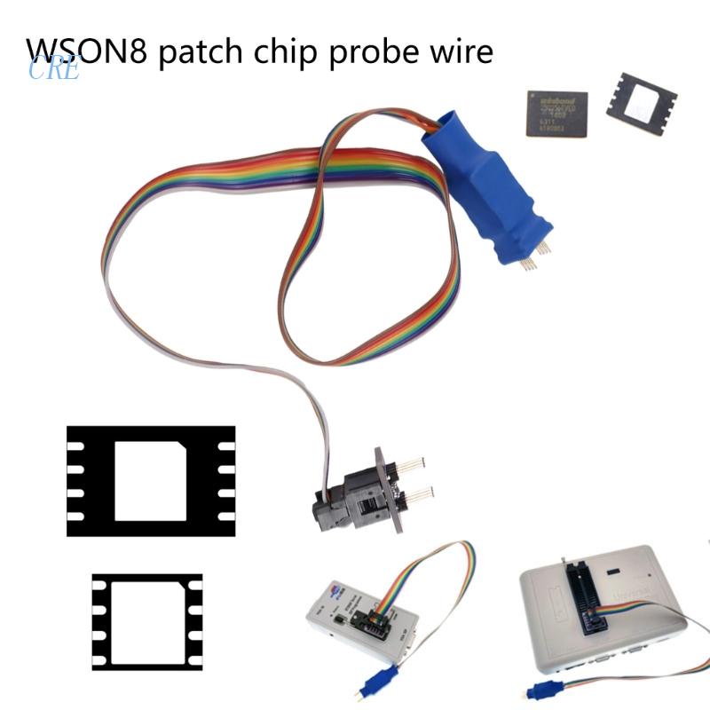 CRE Upgraded Chip Probe Line DFN8 QFN8 WSON8 Read / Write Burning Probe ...