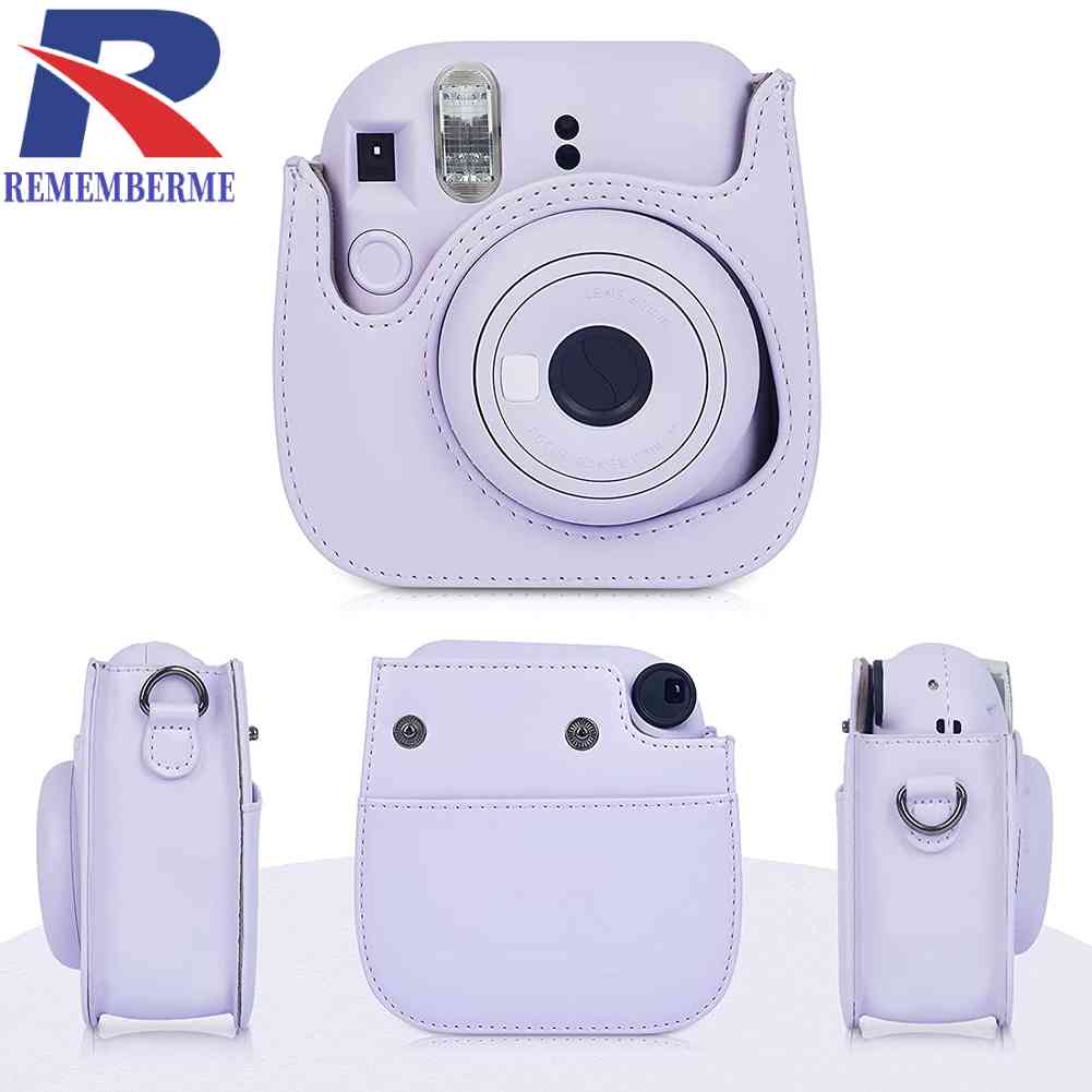 Instant Camera Bag Case Retro Camera Case Storage Bag PU Leather ...
