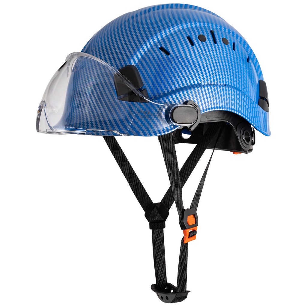 LOEBUCK carbon fiber material protective engineering safety helmet ...