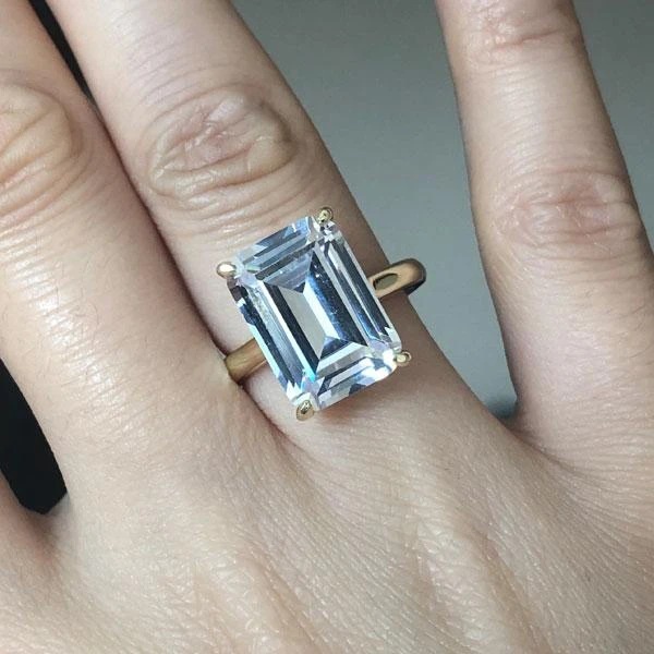 S925 Silver Cube Sugar Ring New Style European American Accessories ...