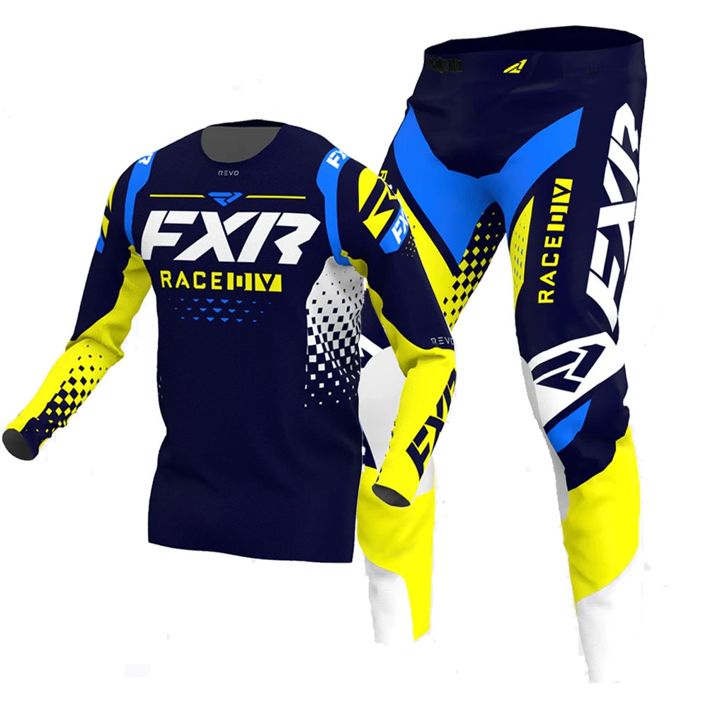 FXR motocross gear set Jersey & Pant Kits Monster racing suit Racer ...