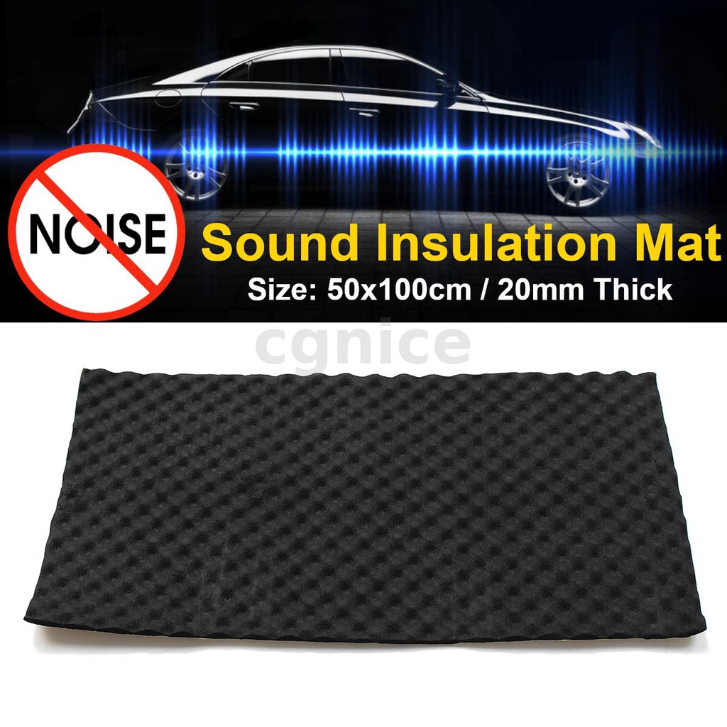 1 Roll 100*50*2cm Car Sound Proofing Deadening Car Truck Anti-Noise ...