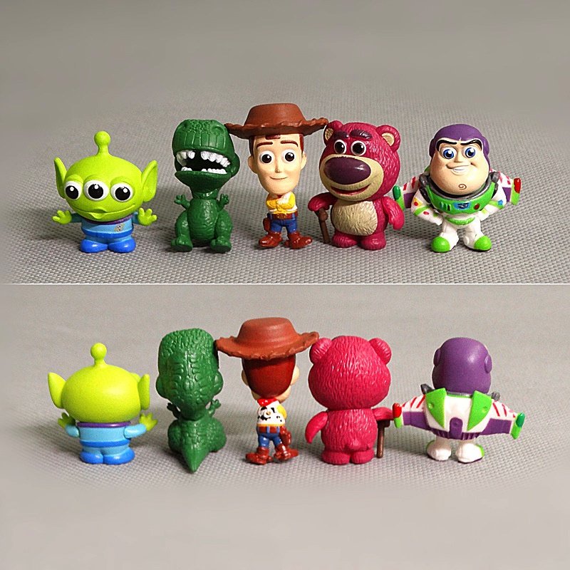 Mini version super 5 models Buzz Lightyear Woody Strawberry Bear ...