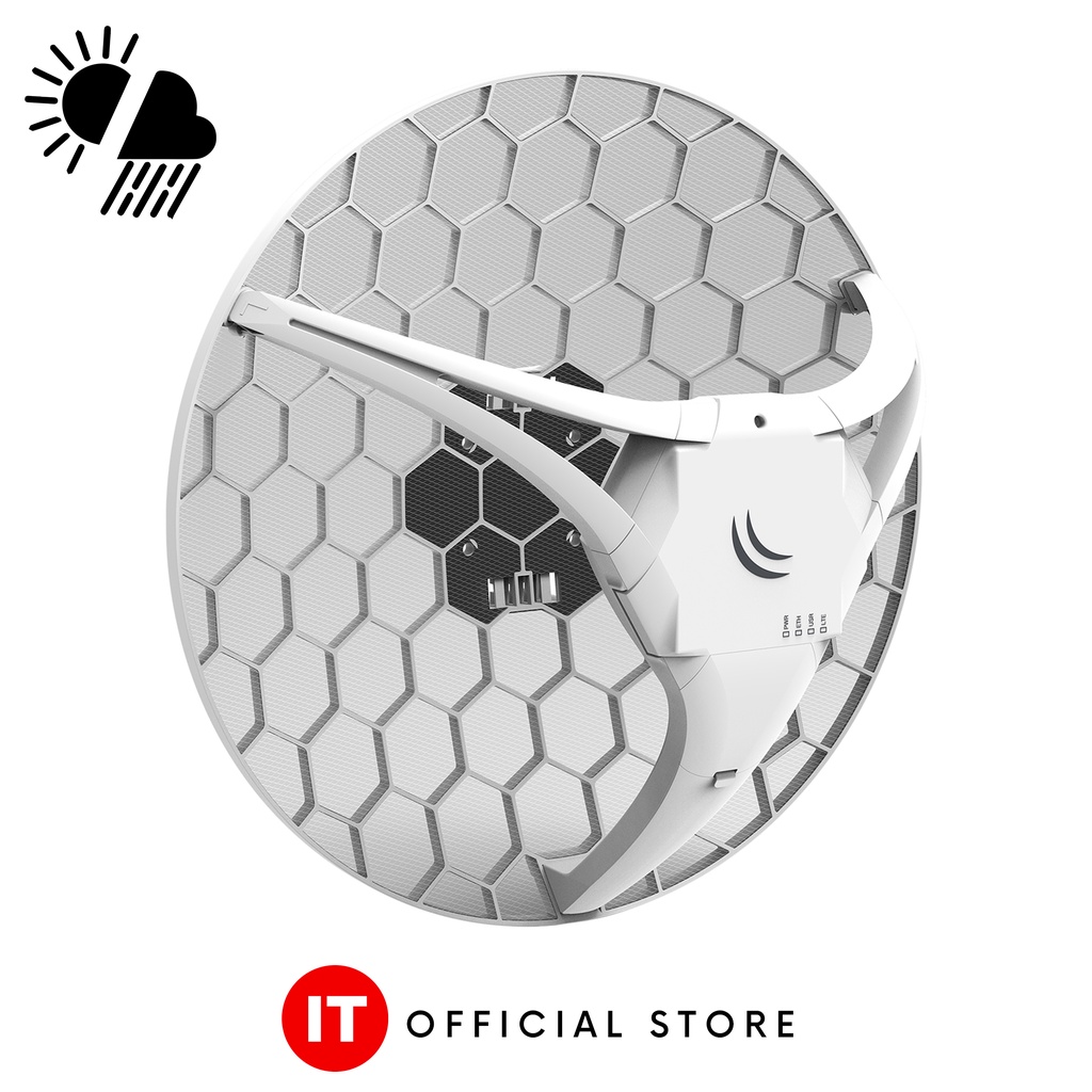 MikroTik LHG LTE6 Kit - CAT6 4G LTE Modem / Antenna for Very Remote ...