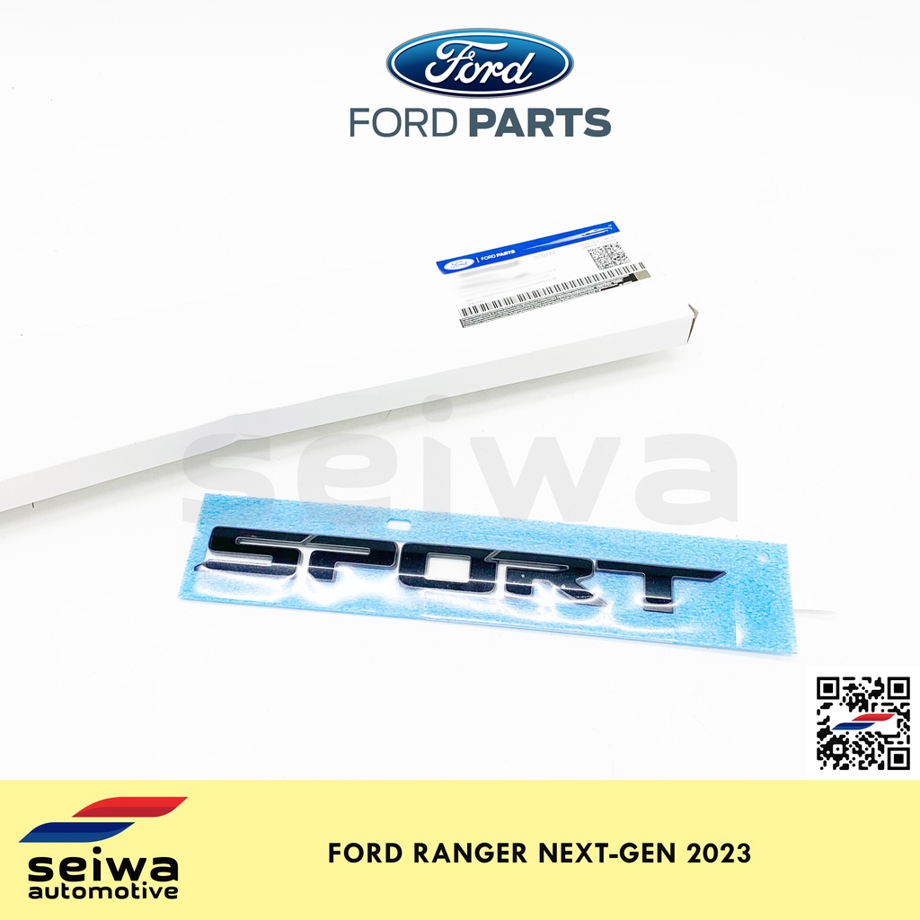 [NEXT-GEN 2023] Ford Ranger Emblem "SPORT" (Tailgate Emblem) - Genuine ...