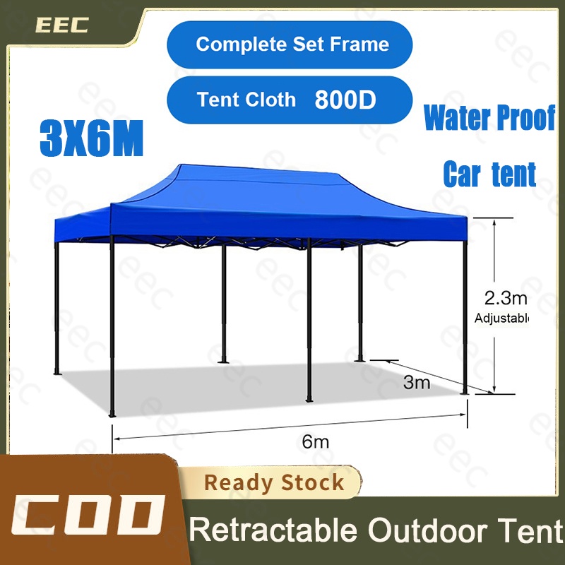 Retractable Tent 3X6 Foldable Outdoor Tent for Garden Car Tent ...