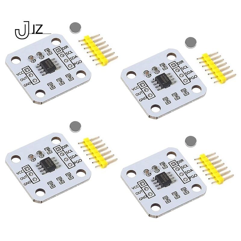 4Pcs AS5600 Magnetic Encoder Magnetic Induction Angle Measurement ...