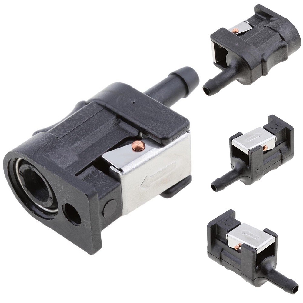 Fuel Line Connector for Yamaha Outboard Motor Fuel Tank 6mm Engine Side ...
