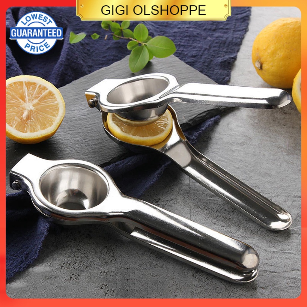Gigi Juicer Mini Squeezer Lemon Clip Stainless Lemon Squeezer | Shopee ...