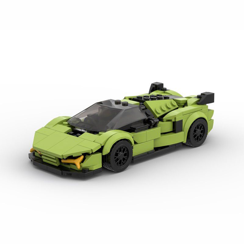 MOC Lamborghini Sian Super Sports Cars Building Blocks Toys For Kids ...