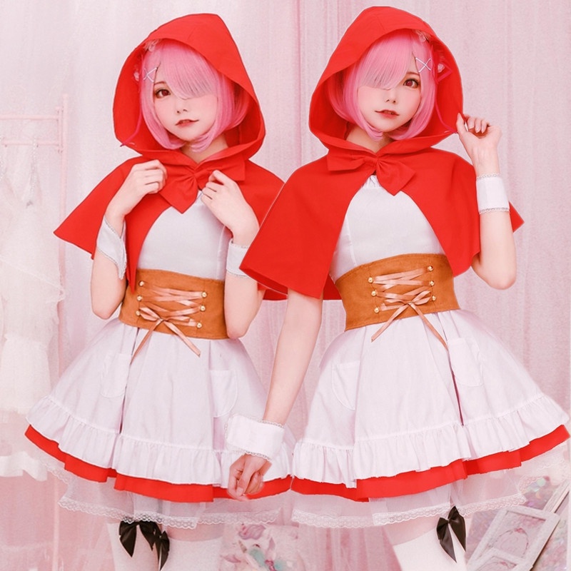 Rem cosplay Rem cosplay Rem Ram cos Costume Christmas Costume Christmas ...