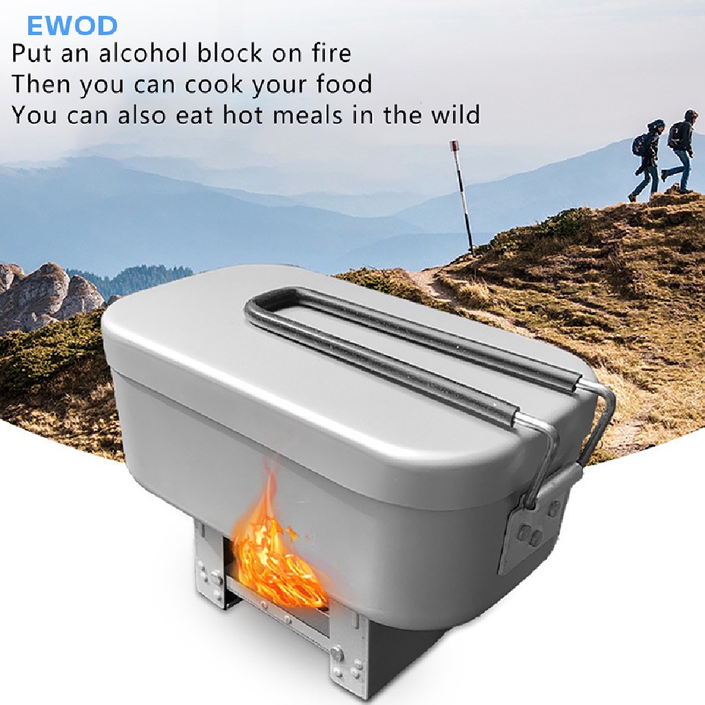 EWOD Foldable Camping Solid Stove Portable Outdoor Cooking Stove Mini ...