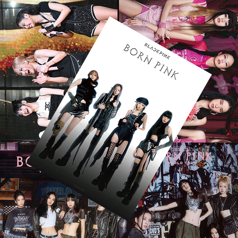 Blackpink Poster HD coated paper 1 set of 8 new album peripheral with ...