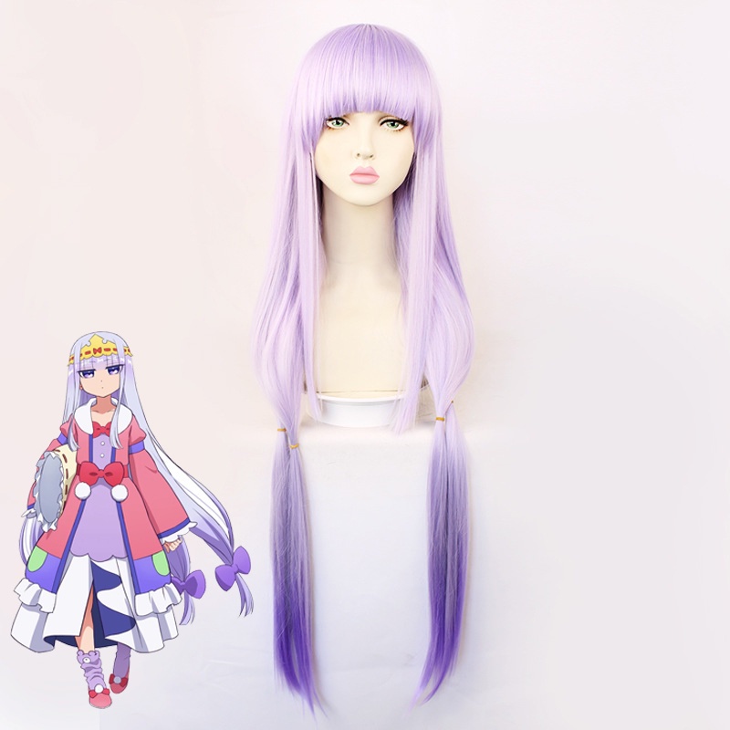 Syalis Women Long Wig Cosplay Costume Heat Resistant Synthetic Hair ...
