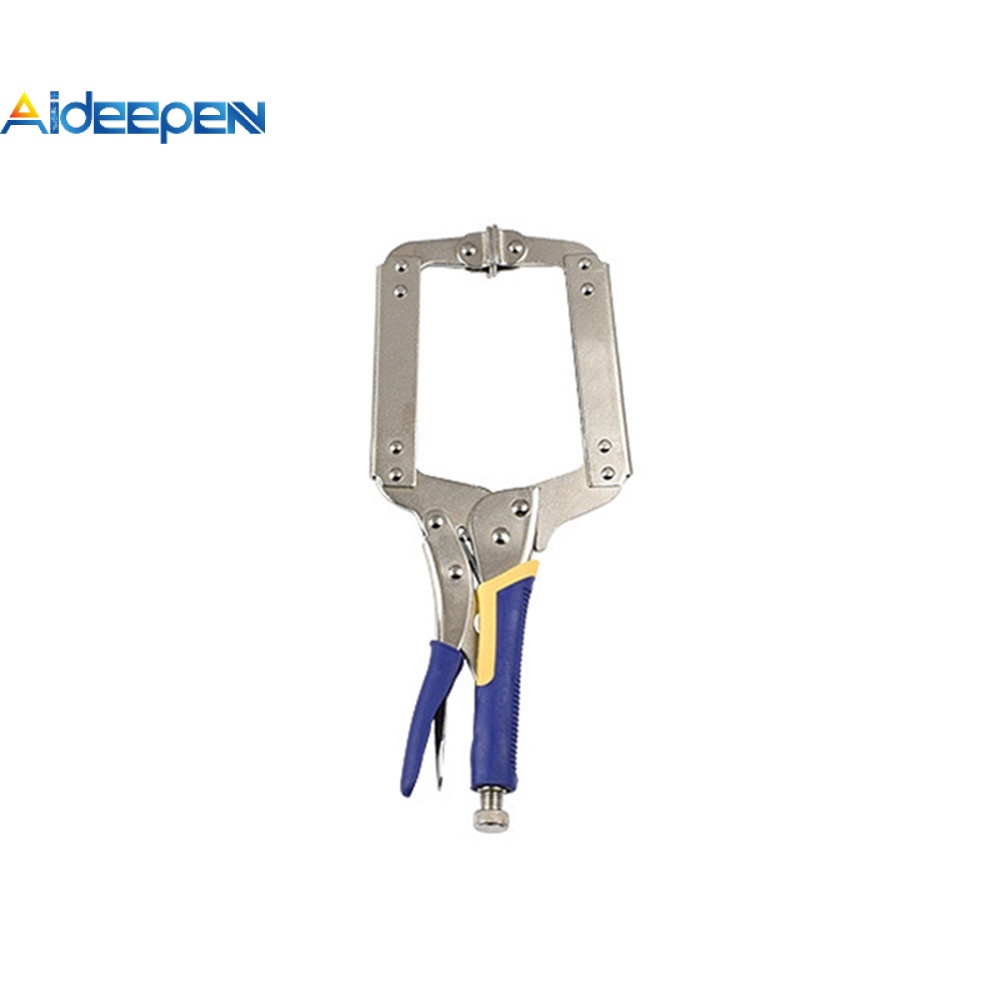 Aideepen 14/18 Inch Welding Locking C-Clamp Quick Release Mole Vice ...