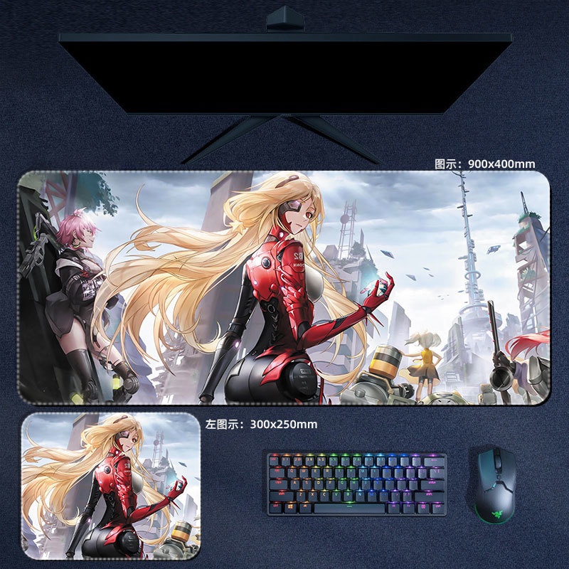 NIKKE The Goddess of Victory Mouse Pad Rapi Anis Marian Alice Epinel Mousepad Keyboard Padding ...